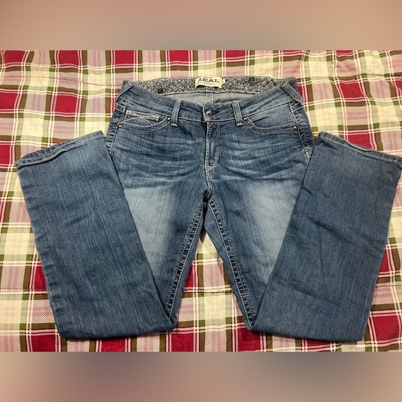 Ariat | Jeans | Ariat Womens Real Mid Rise Boot Cut Jean Size 32r ...